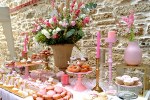 Διακοσμηση βαπτισης με vintage floral θεμα - EverAfter