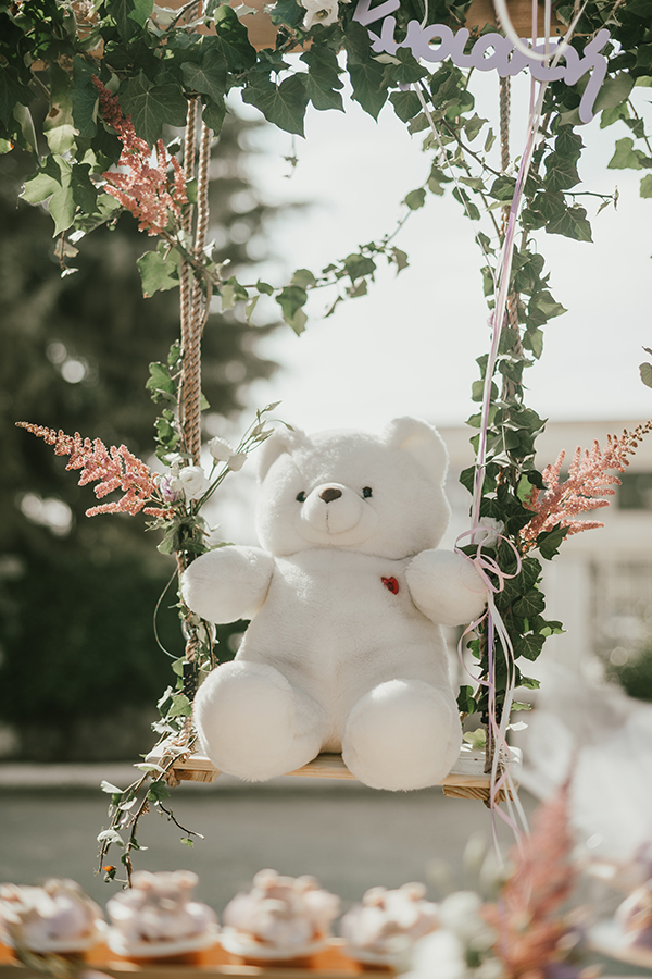 Ιδέες για βάπτιση κοριτσιού με θέμα το cute αρκουδάκι - EverAfter